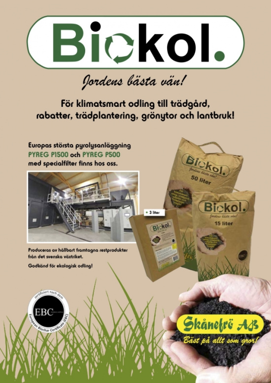 Biokol 3 liter | Bokashi.se